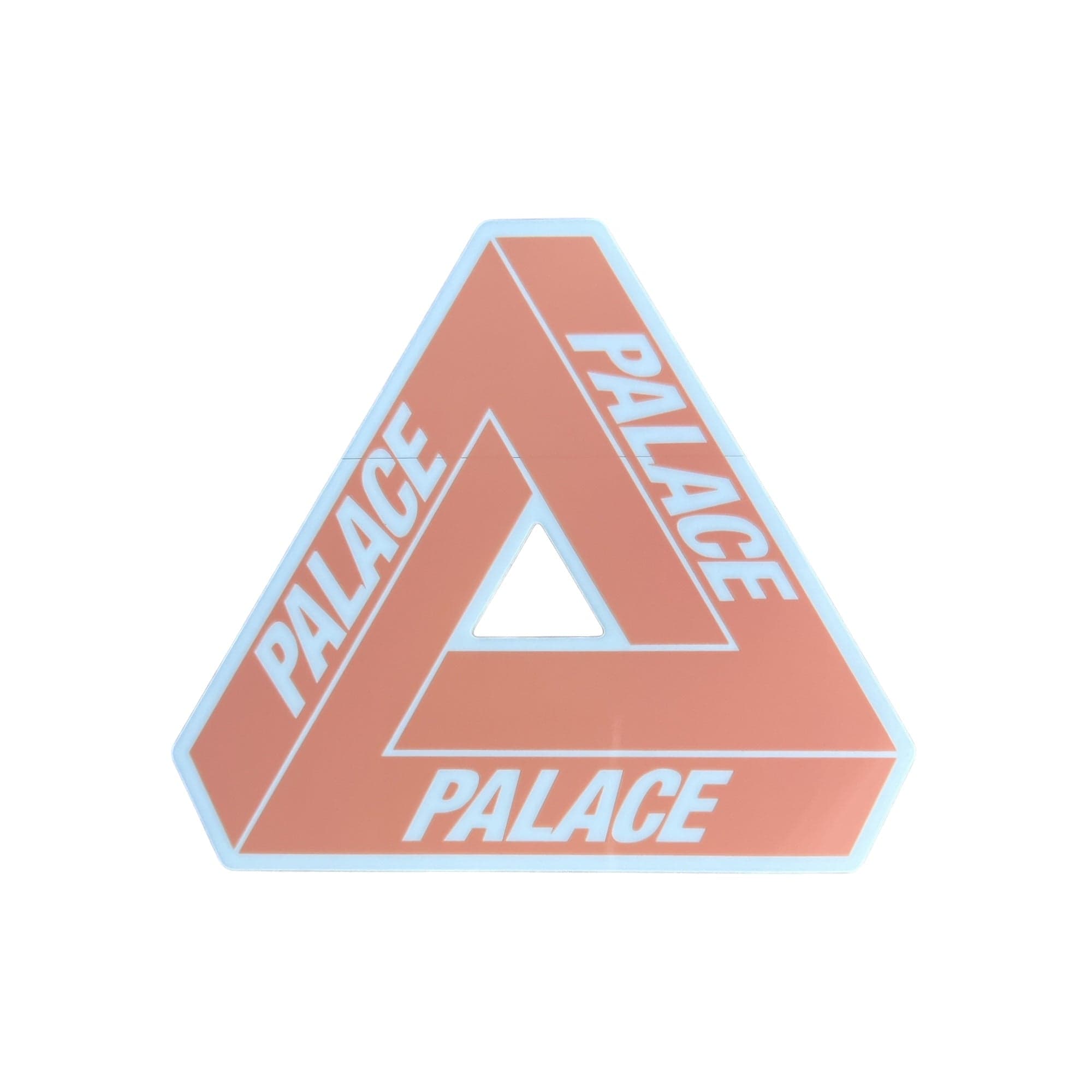 Palace Skateboards Tri-Ferg Peach Sticker